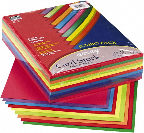 Pacon - Office Machine Supplies: Copy Paper, Assorted Colors, 1 per ...