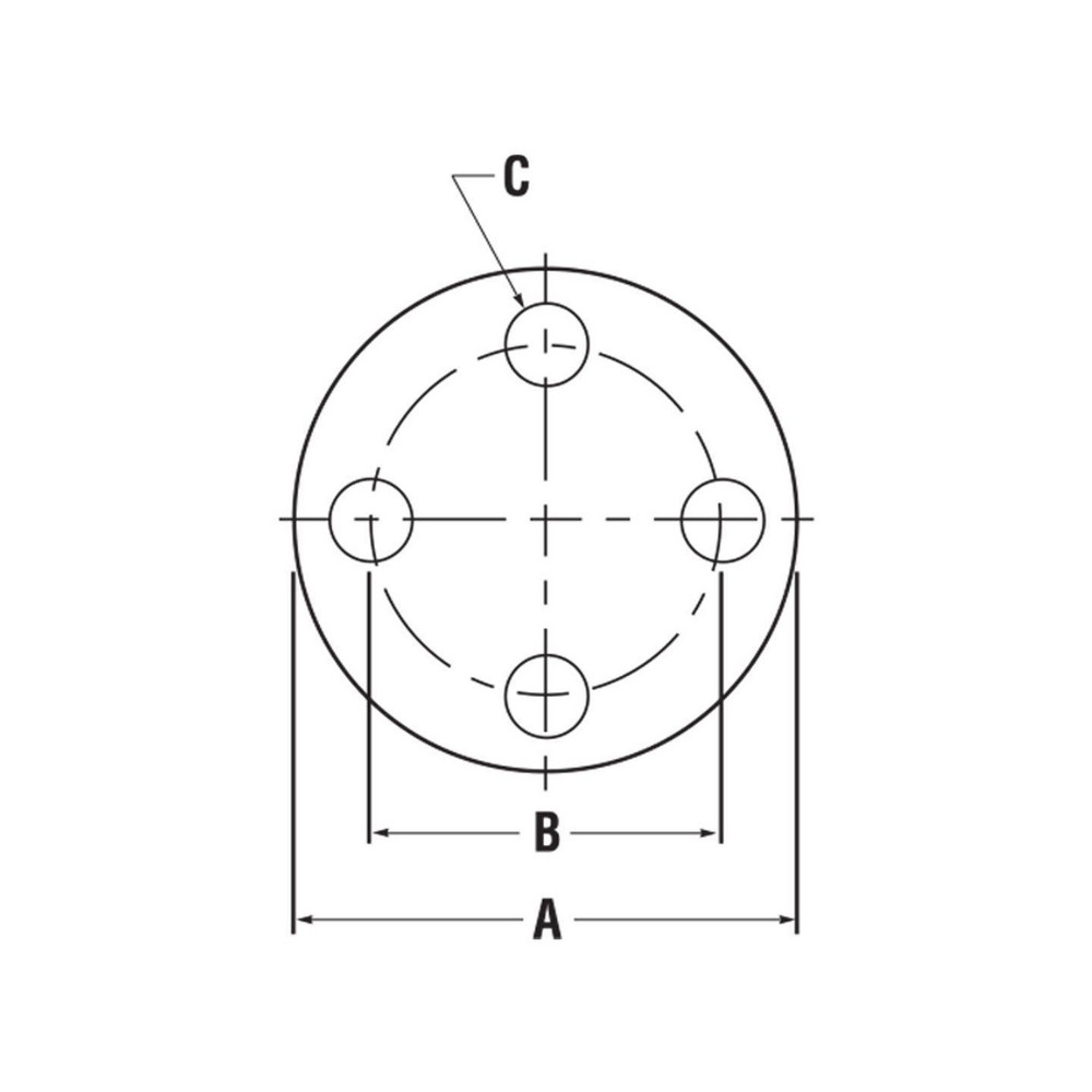 Caplugs - Flange Cap: Fits 3" Pipe, 6.6200" ID, Round Head | MSC Direct