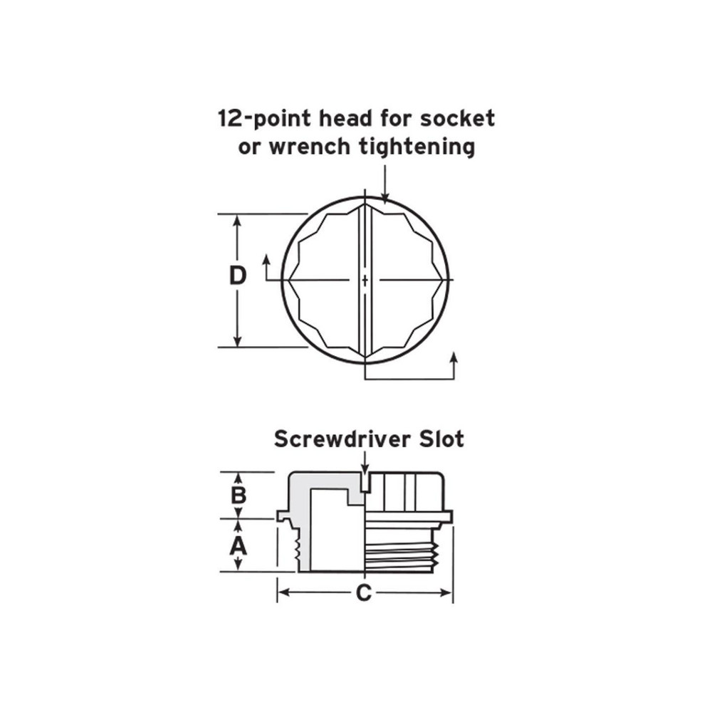 Caplugs - Plug: 12-Point & Threaded Head | MSC Direct