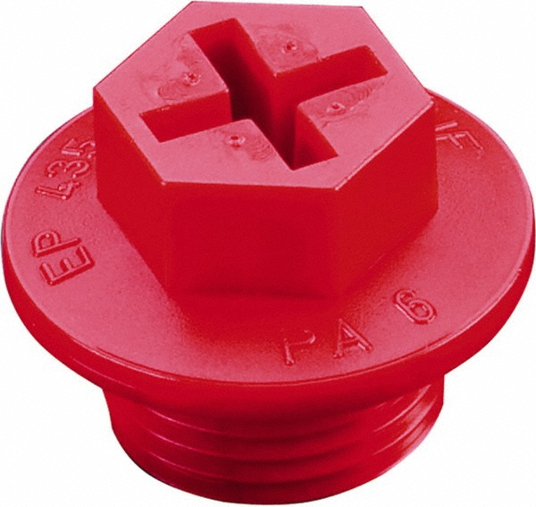 Caplugs - Plug: Hex with Slot & Threaded Head | MSC Direct