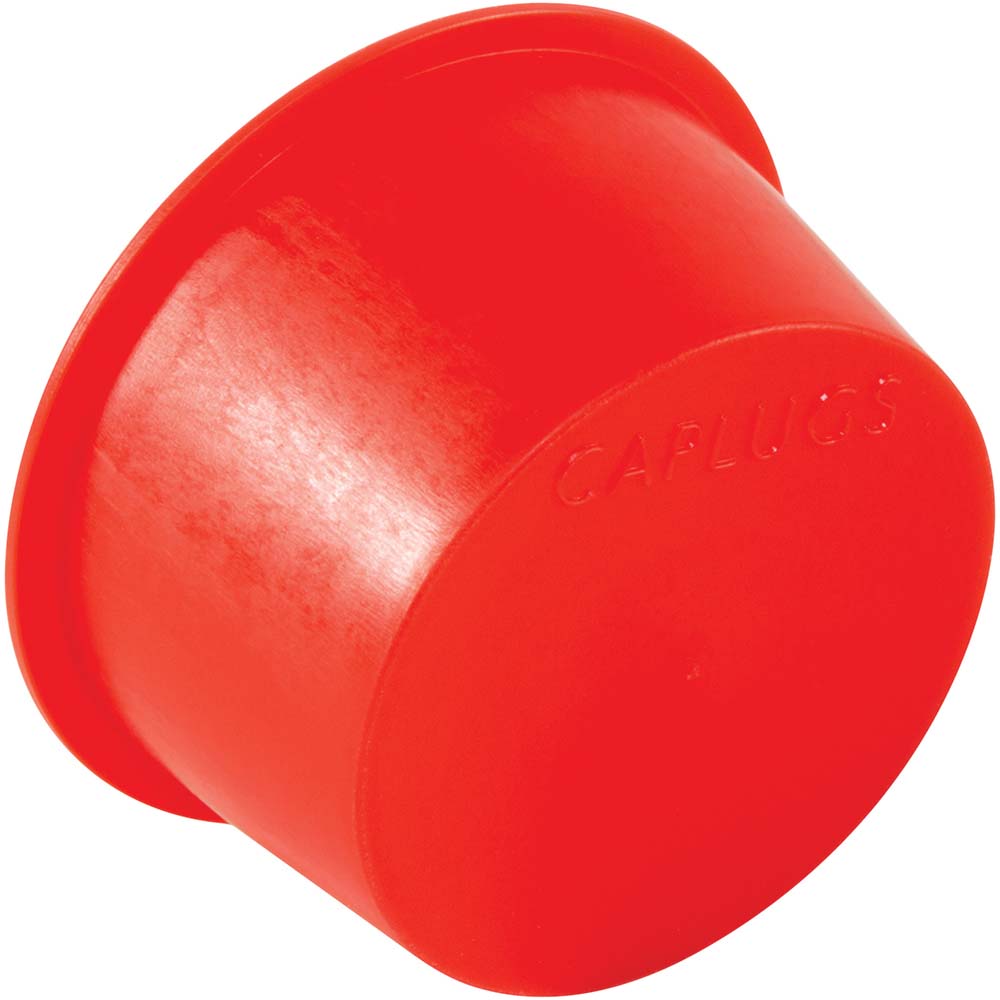 Caplugs - Cap & Plug: 11/16" ID, Round & Tapered Head | MSC Direct