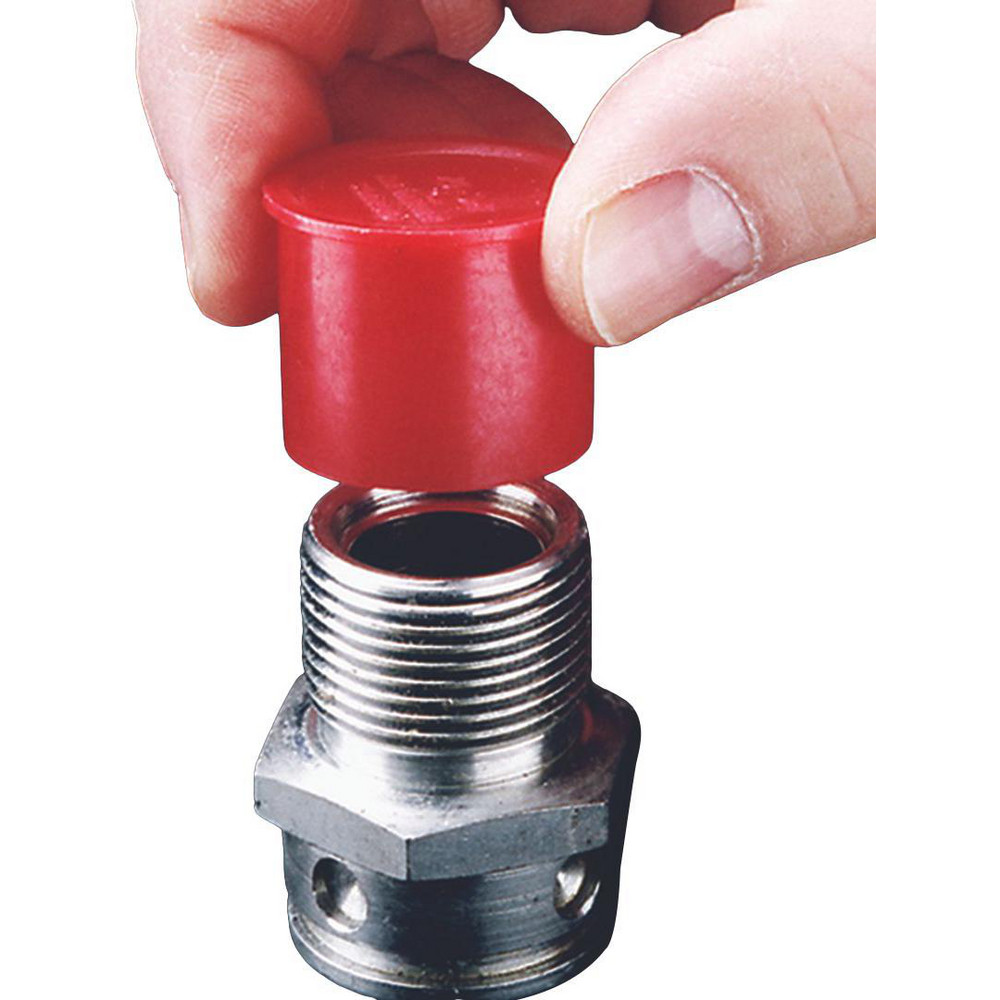 Caplugs - Cap: 0.3705" ID, Round Head | MSC Direct