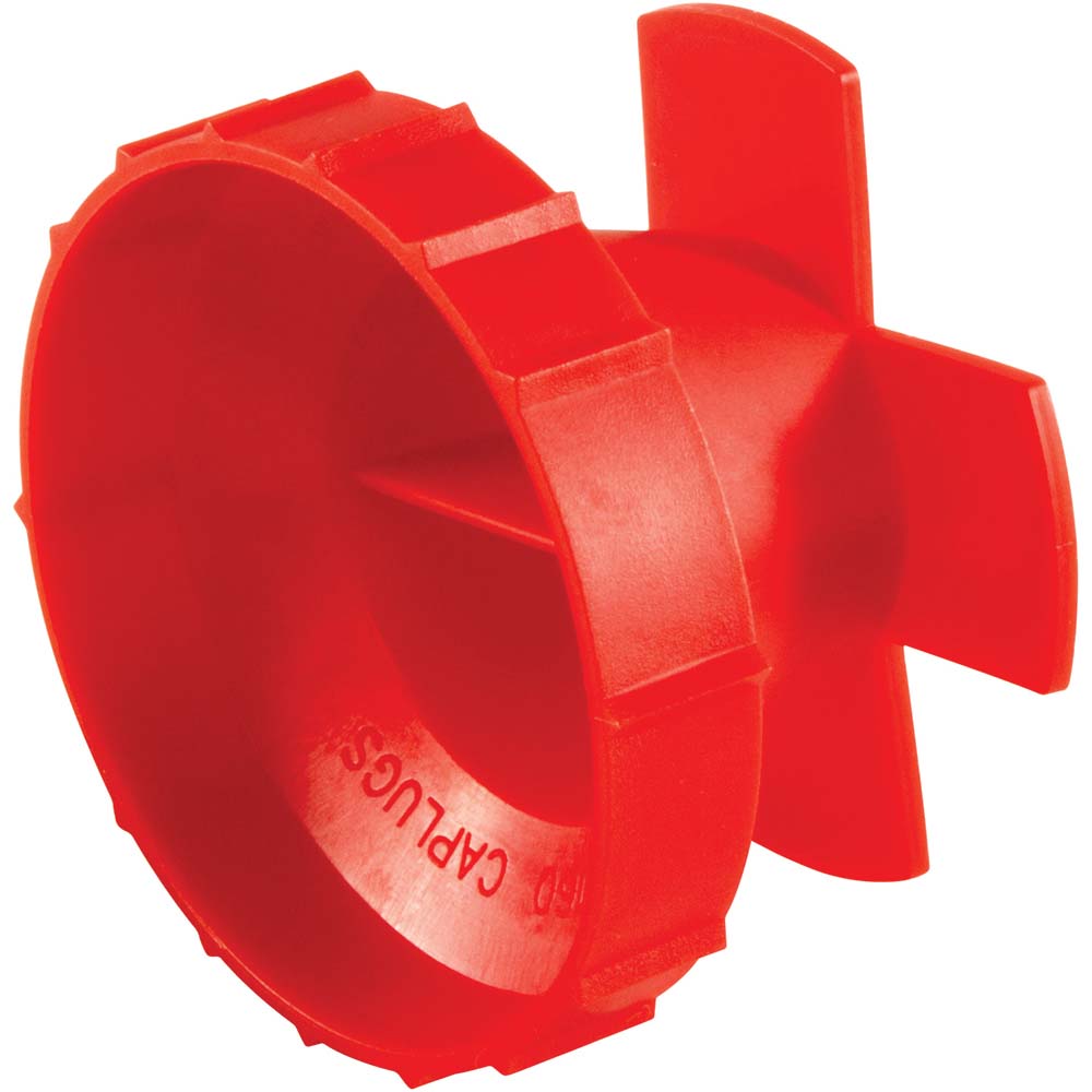 Caplugs - 2500 Qty 1 Pack Press Fit, Serrated Round Head Plug ...