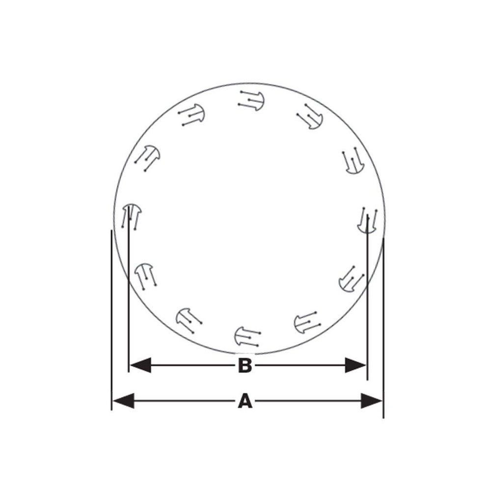 Caplugs - Flange Cap: Fits 4" Pipe, Finger-Lock Head | MSC Direct