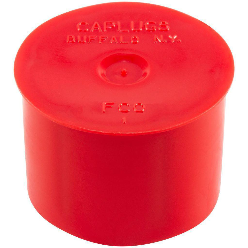 Caplugs - Hex Cap: 27.89 mm ID, Round Head | MSC Direct