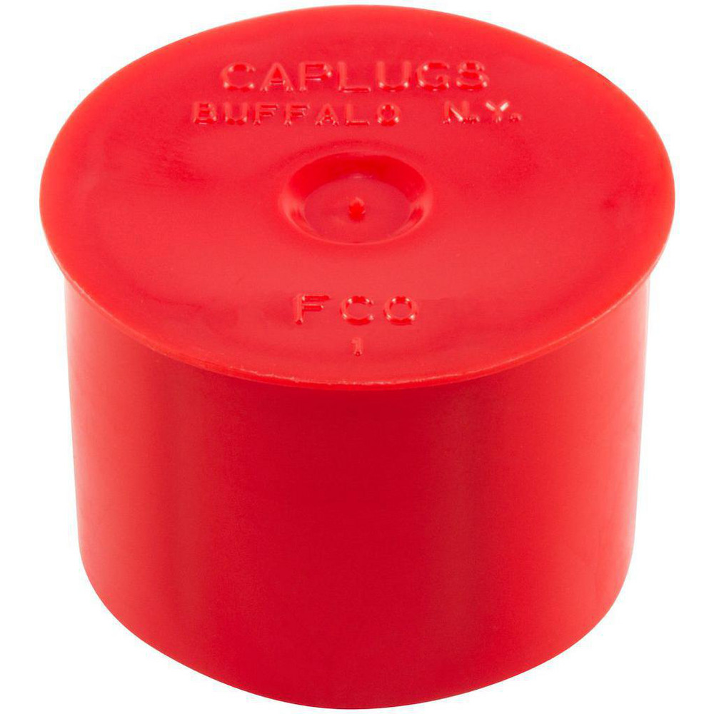 Caplugs - Hex Cap: 17.04 mm ID, Round Head | MSC Direct