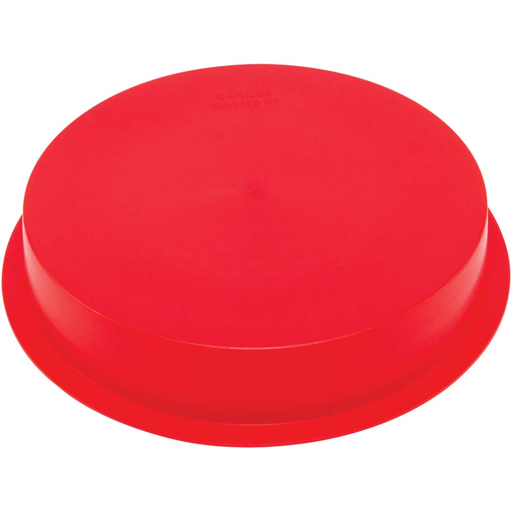 Caplugs - 4.99X5.63 RED 50/PK LDPE CAP/PLUG | MSC Direct