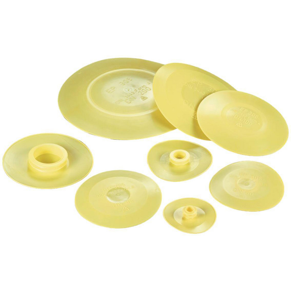 Caplugs - Flange Cap: Fits 3" Pipe, 3.3505" ID, Push-On Head | MSC Direct