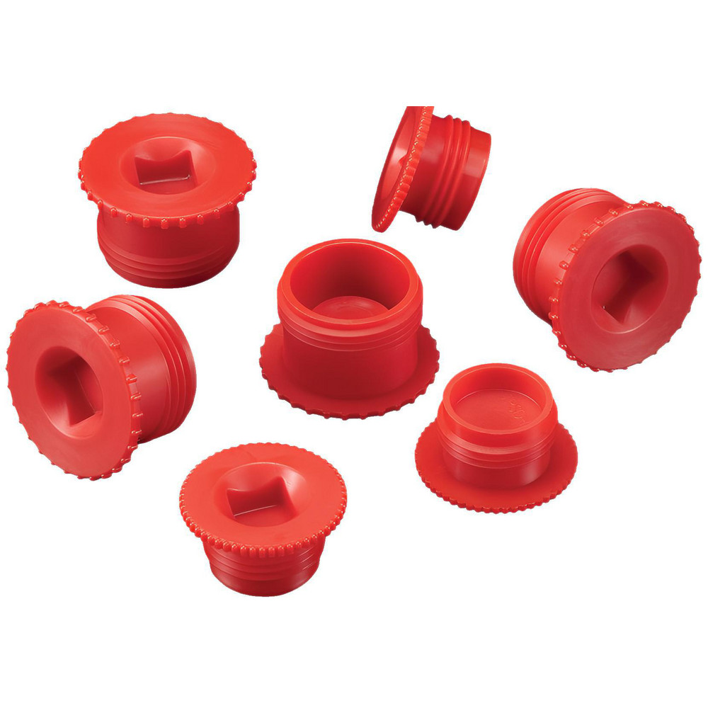 Caplugs - Plug: Serrated Round, Square Drive & Threaded Head | MSC Direct