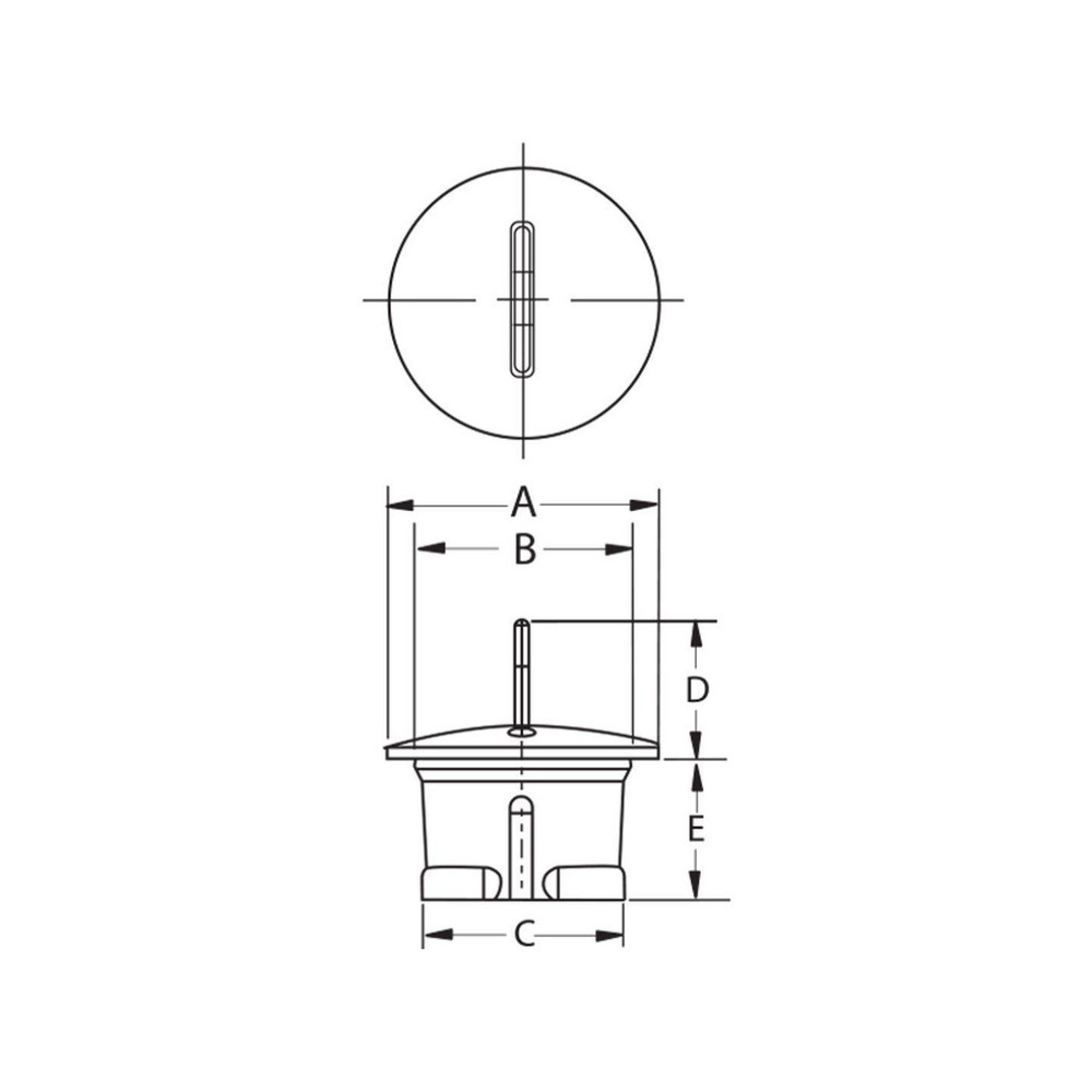 Caplugs - Plug: 0.5105" ID, Pull-Tab & Round Head | MSC Direct