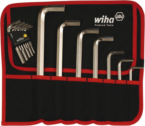 Wiha - 20 Piece, L-Key Hex Key Set - 33559352 - MSC Industrial Supply