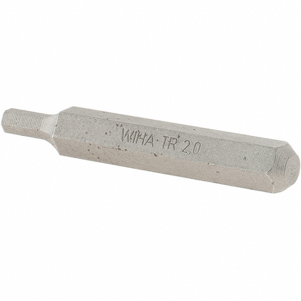 Wiha - 2mm Hex Screwdriver Bit - 33559568 - MSC Industrial Supply