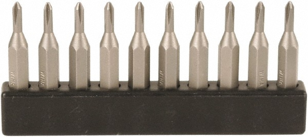 Wiha - #00, Phillips Screwdriver Bit - 33560418 - MSC Industrial Supply