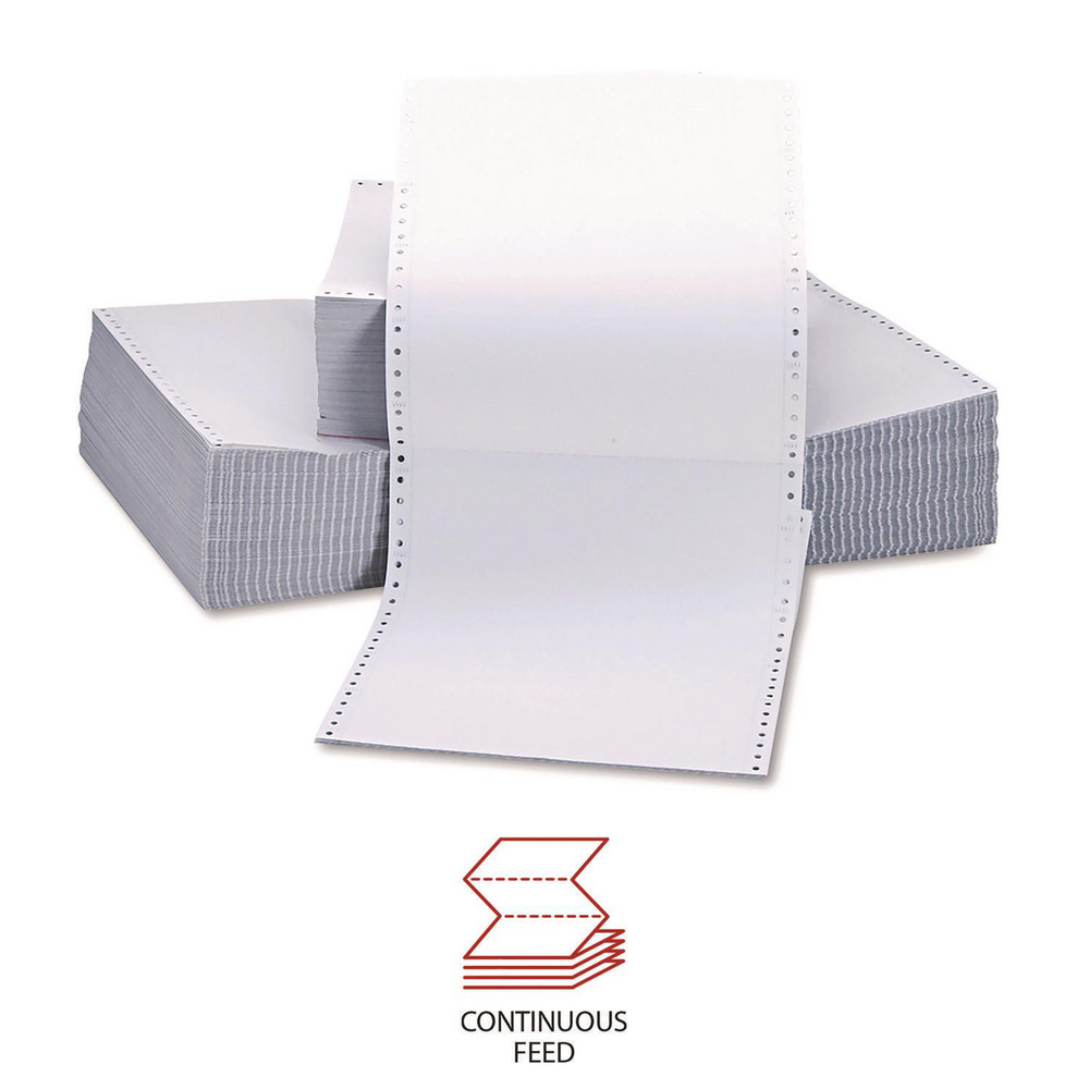 UNIVERSAL - Office Machine Supplies: Two-Part Carbonless Paper, White ...