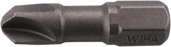 Wiha - Screwdriver Insert Bit: #3 Point, 25 mm OAL | MSC Direct