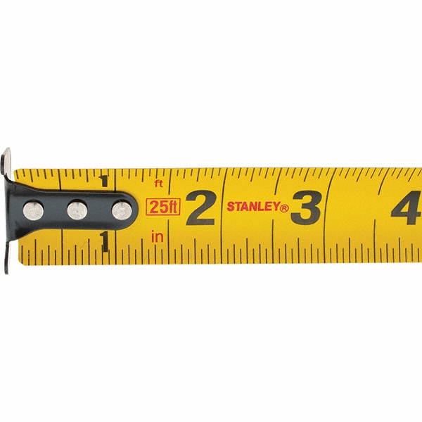 Stanley - 25' x 1-1/8" Tape Measure - 33595554 - MSC Industrial Supply