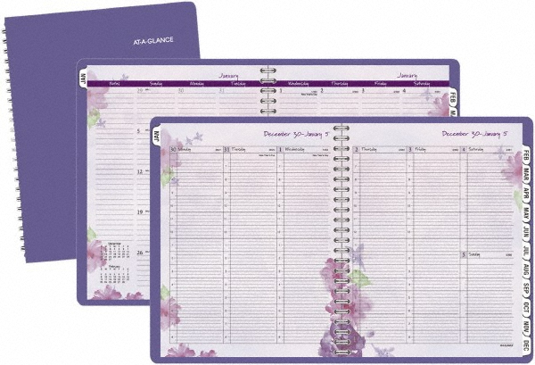 AT-A-GLANCE - Weekly Monthly Appointment Book Planner: 312 Sheets, 8-1/ ...