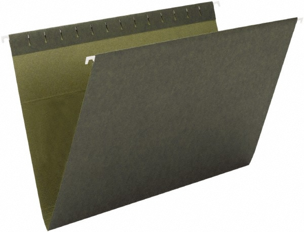 SMEAD - Hanging File Folder: Letter, Standard Green, 25/Pack | MSC Direct