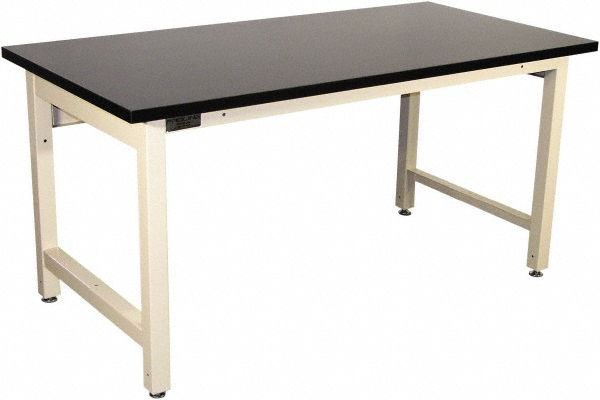 Proline - Work Bench: 72" Wide, 36" Deep, 30 to 36" High, Painted, Chem ...