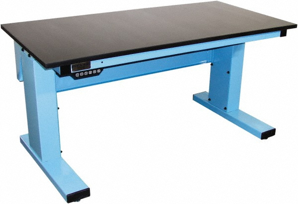 Proline - Electric Work Bench: 60" Wide, 30" Deep, 30-1/2 to 42-1/2 ...