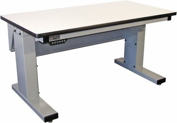 Proline - Work Bench: 60" Wide, 30" Deep, 30-1/2 to 42-1/2" High ...