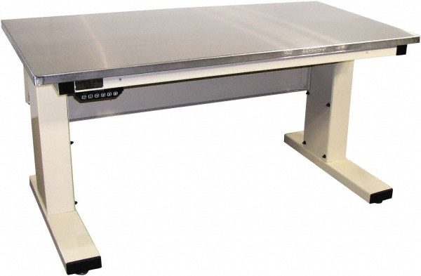 Proline - Work Bench: 60" Wide, 30" Deep, 30-1/2 to 42-1/2" High ...