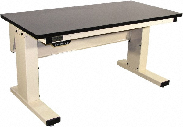 Proline - Electric Work Bench: 60" Wide, 30" Deep, 30-1/2 to 42-1/2 ...