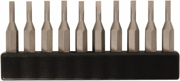 Wiha - 3mm Blade, 5/32" Drive Slotted Screwdriver Bit - 33660358 - MSC ...