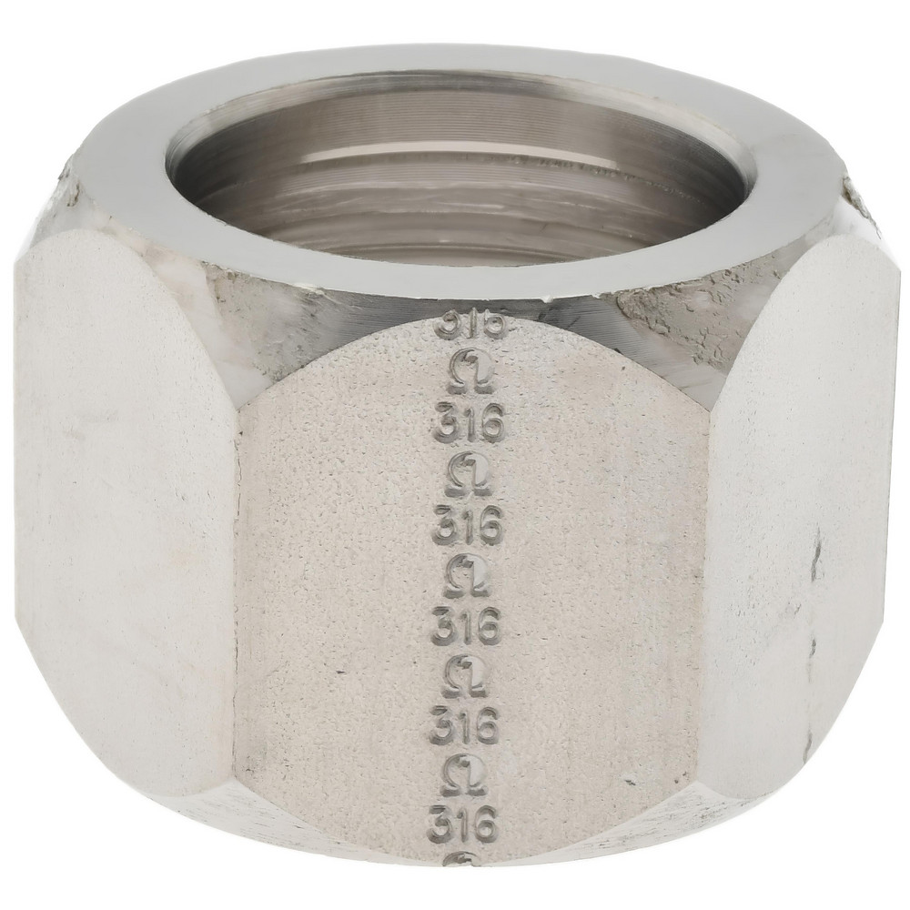 Made in USA - Stainless Steel Flared Tube Nut: 1" OD, 1-5/16-12 Thread ...