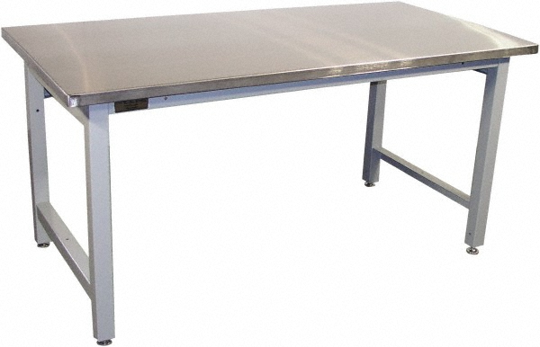 Proline - Heavy-Duty Work Bench with Drawer: 72" Wide, 36" Deep, 30 to ...