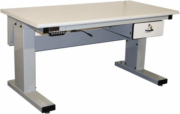 Proline - Work Bench: 60" Wide, 30" Deep, 30-1/2 to 42-1/2" High ...
