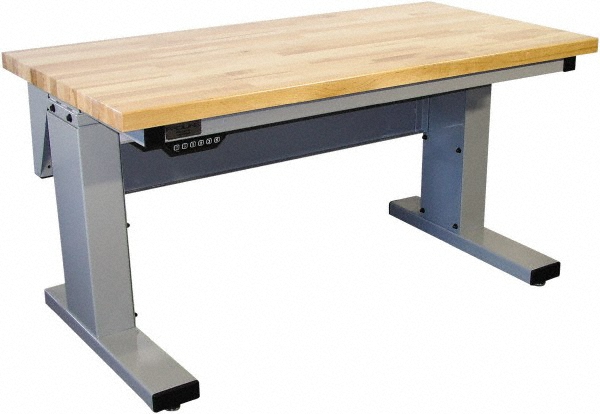 Proline - Electric Work Bench: 60" Wide, 30" Deep, 30-1/2 to 42-1/2 ...
