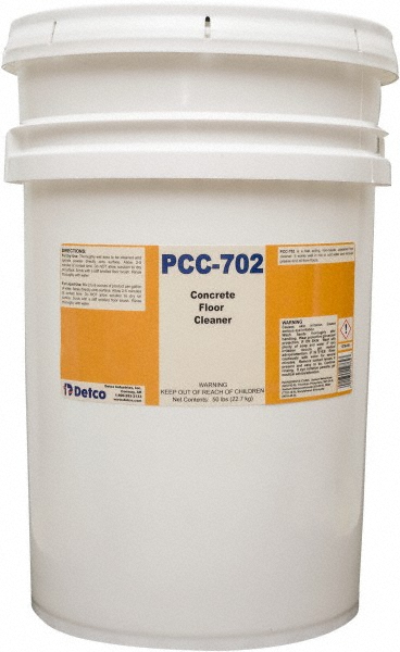 Detco - Pcc-702, 50 lb Pail, Powdered Concrete Cleaner | MSC Direct