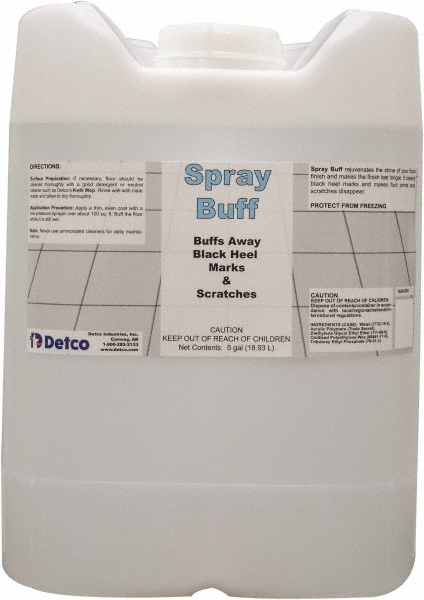 Detco - Spray Buff, 5 Gal Cube | MSC Direct