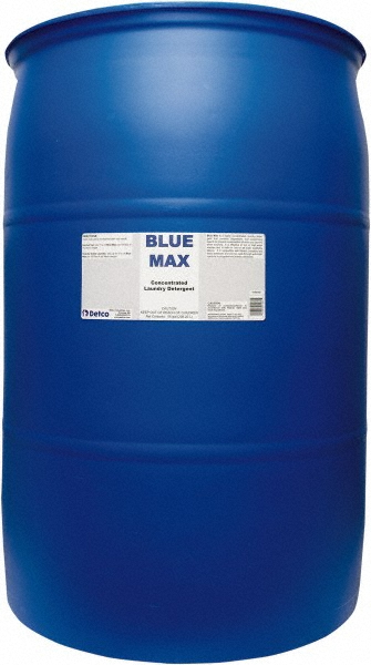 Detco - Blue Max, 55 Gal Drum, Liquid Laundry Detergent | MSC Direct