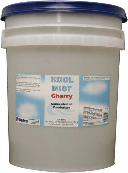 Detco - Kool Mist - Cherry, 5 Gal Pail, Concentrated Deodorizer | MSC ...