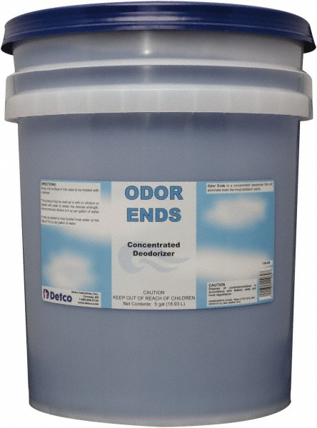 Detco - Odor Ends, 5 Gal Pail, Concentrated Odor Neutralizer | MSC Direct
