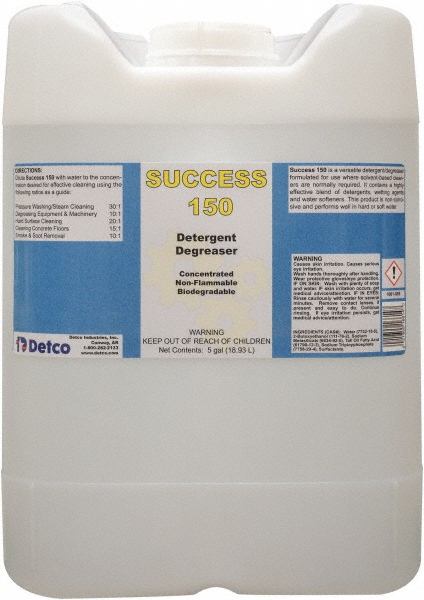 Detco - Cleaner & Degreaser: 5 gal, Drum | MSC Direct