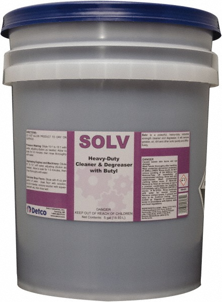 Detco - Cleaner & Degreaser: 5 gal, Bucket | MSC Direct
