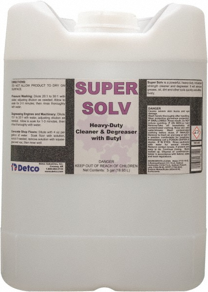 Detco - Cleaner & Degreaser: 5 gal, Drum | MSC Direct