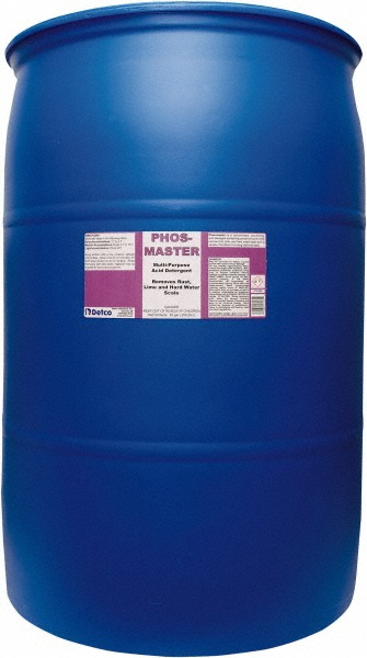 Detco - Phos-Master, 55 Gal Drum, Phosphoric Acid Cleaner | MSC Direct