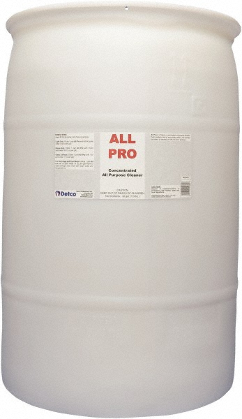 Detco - All Pro, 15 Gal Drum, Concentrated All-Purpose Cleaner | MSC Direct