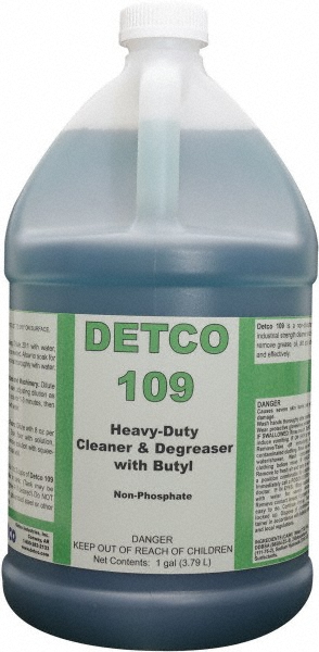 Detco - Cleaner & Degreaser: 1 gal, Bottle, Concentrated | MSC Direct