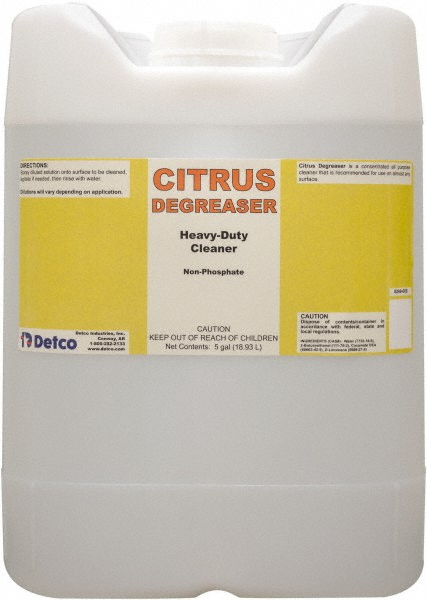 Detco - Cleaner & Degreaser: 5 gal, Drum | MSC Direct