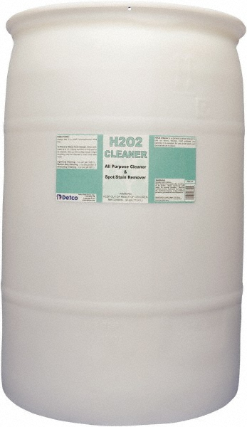 Detco - H2O2 Cleaner, 30 Gal Drum, Peroxide Based Cleaner | MSC Direct