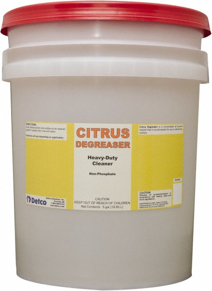 Detco - Cleaner & Degreaser: 5 gal, Bucket | MSC Direct