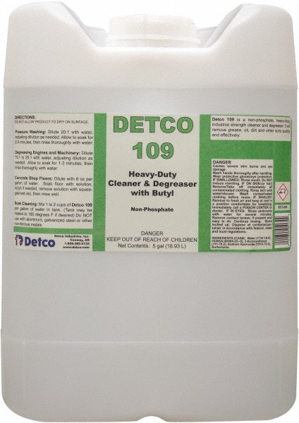 Detco - Cleaner & Degreaser: 5 gal, Drum | MSC Direct