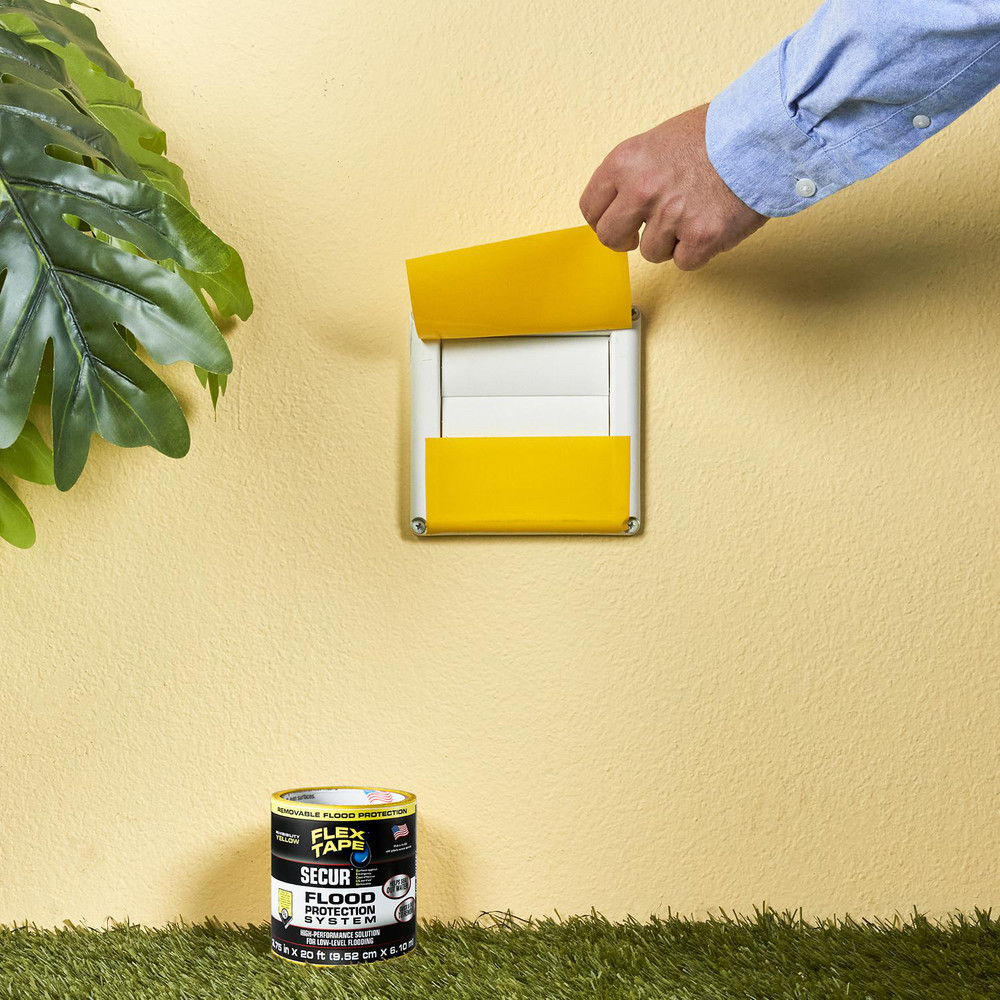 Flex Seal - Waterproof Tape: Material Type: Rubber; Width (Inch): 3.75 ...