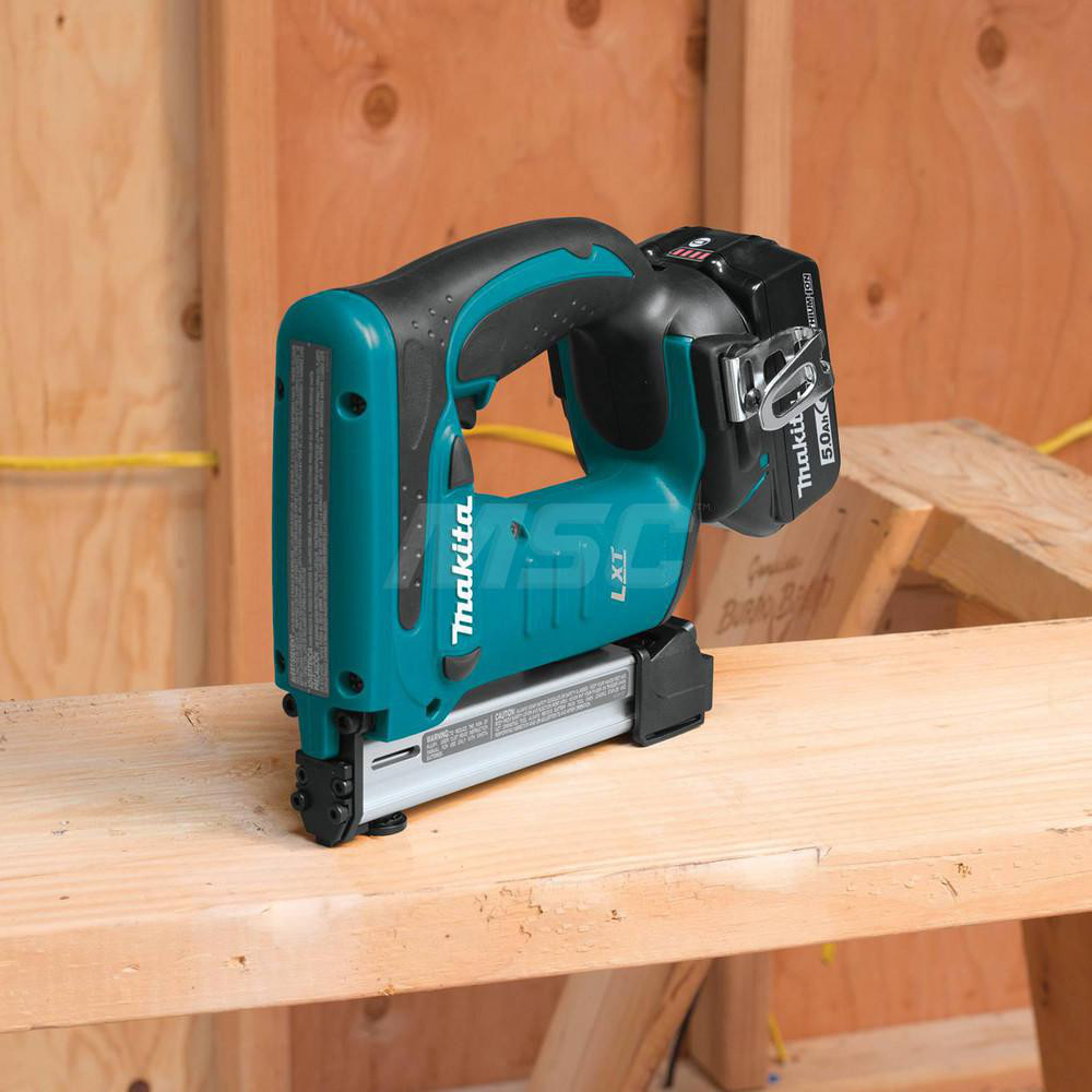 Makita - Power Staplers; Includes: (2) 18V LXT® Lithium-Ion 5.0Ah ...