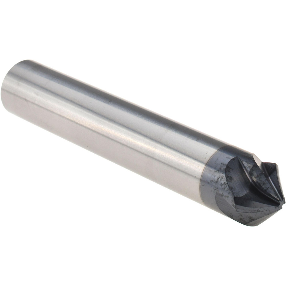 Harvey Tool - Chamfer Mill: 1/2" Dia, 1/2" Shank Dia, 90 deg, 5 Flute ...